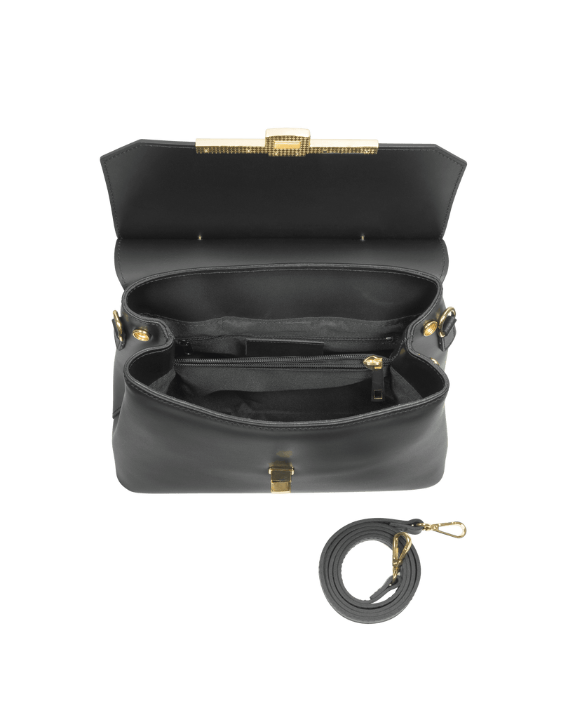 Atlanta Top Handle Satchel Bag w/Shoulder Strap